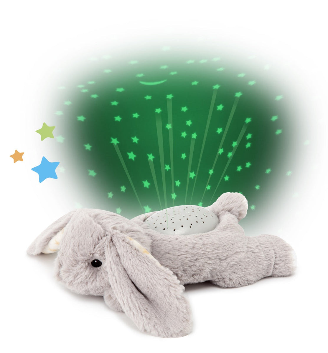 Calming Nightlight Star Projector | Plush | Benny Bunny – cloud.b