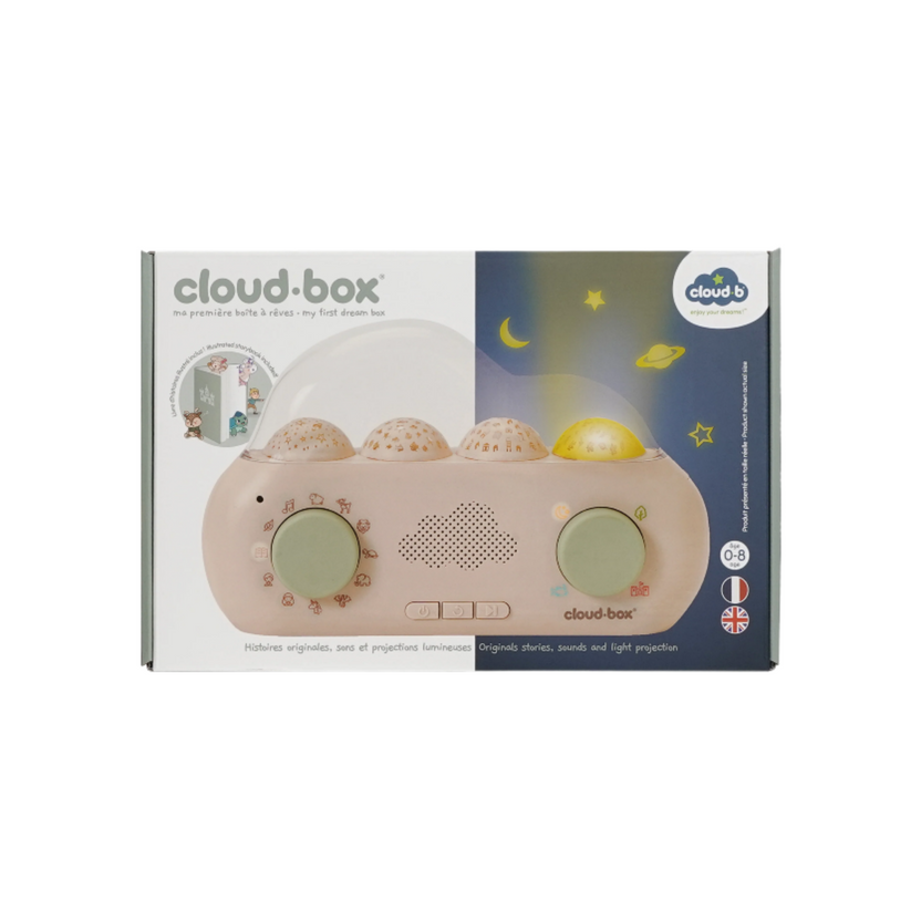 Découvrez CloudBox™ : ma première boîte à rêves | conteuse | projecteur | veilleuse – cloud.b