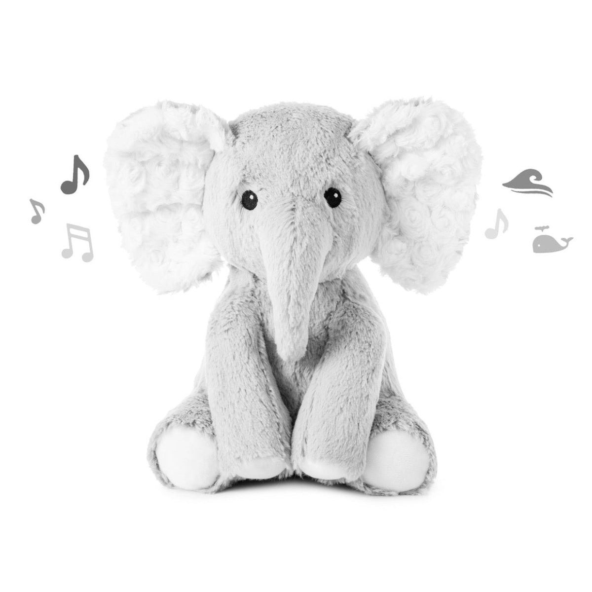 White Noise Soothing Plush | Relaxing Sleep Aid | Elephant – cloud.b